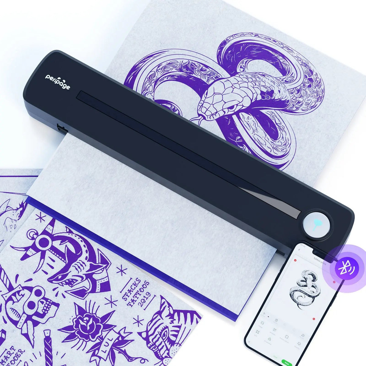 PeriPage P91 Wireless Thermal Tattoo Printers – PeriPage Official Store