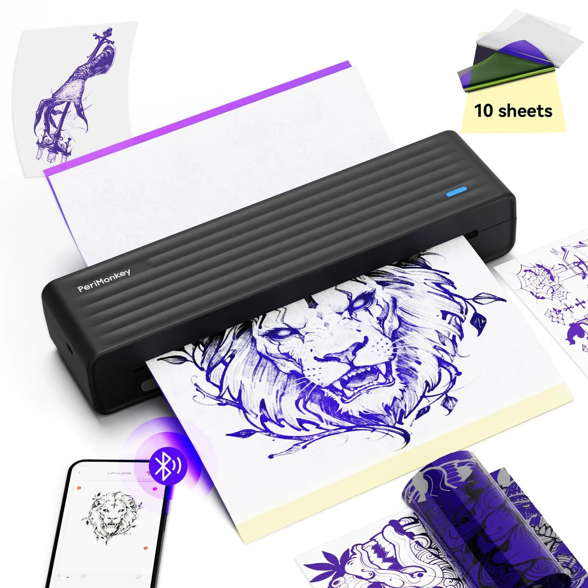 Tattoo Stencil Printer – PeriPage Official Store